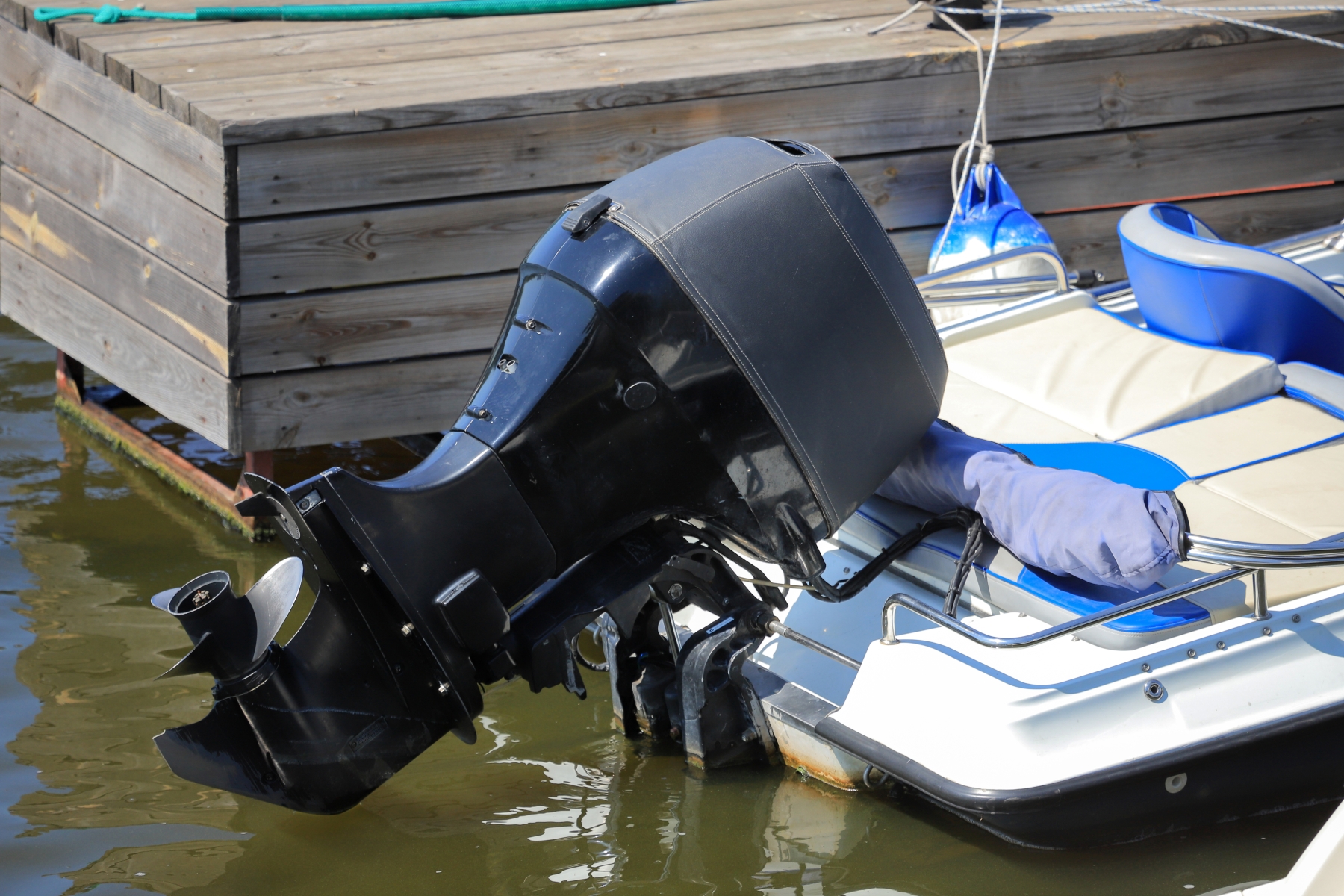 Båtmotorstölderna minskar med 25 procent